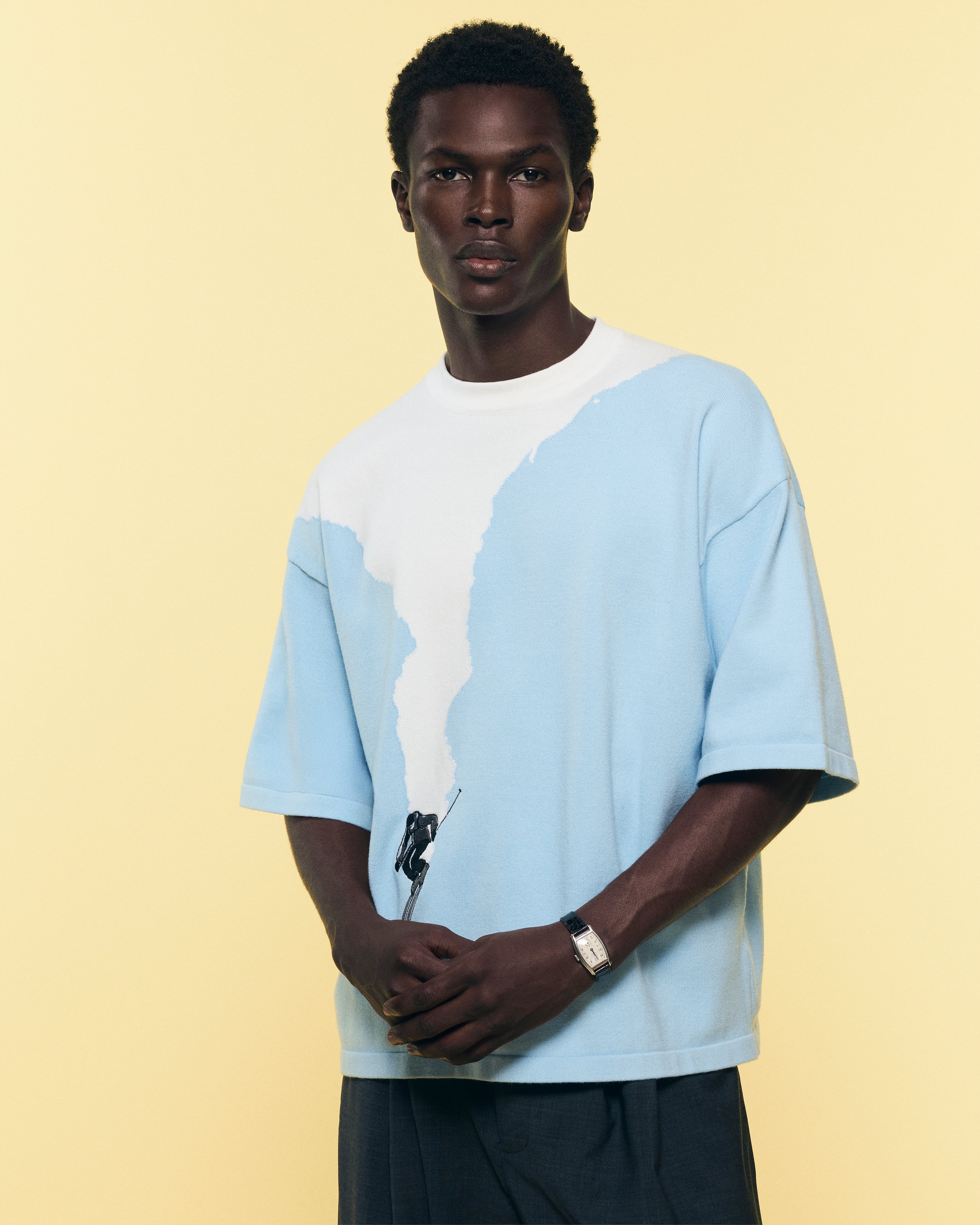 KNITTED 'TOUT SCHUSS' TEE – HOUSE OF ERRORS